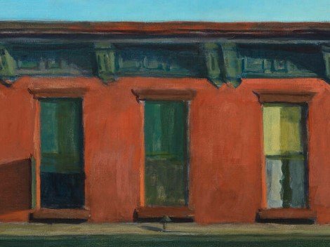 Edward Hopper Early Sunday Morning Exploring Stillness
