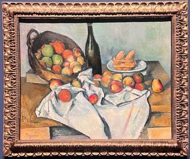 The Basket of Apples by Paul Cézanne【Balancing】