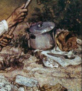 The Stonebreakers Painting By Gustave Courbet 1849-1850