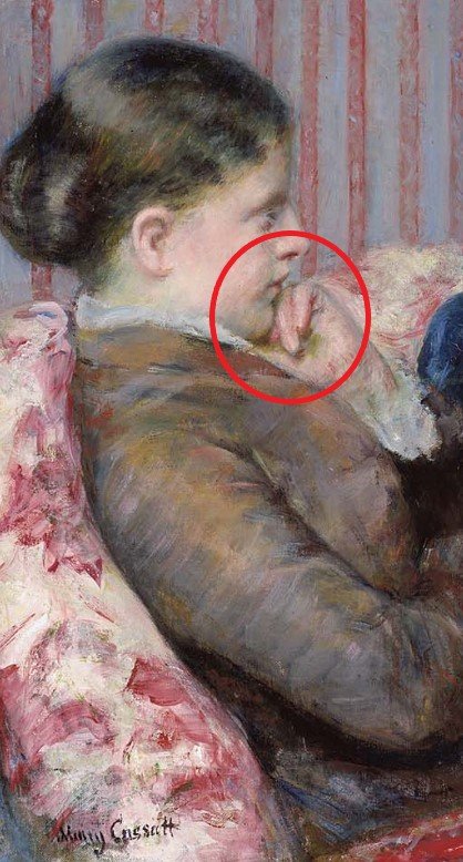 Five o Clock Tea Mary Cassatt【1880】